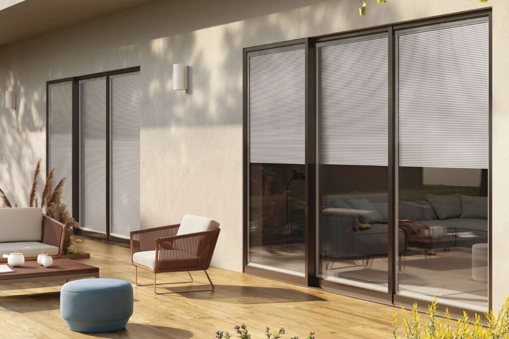 ScreenLine Wave: Innovative Industrial-Look Integral Blind by Morley ...