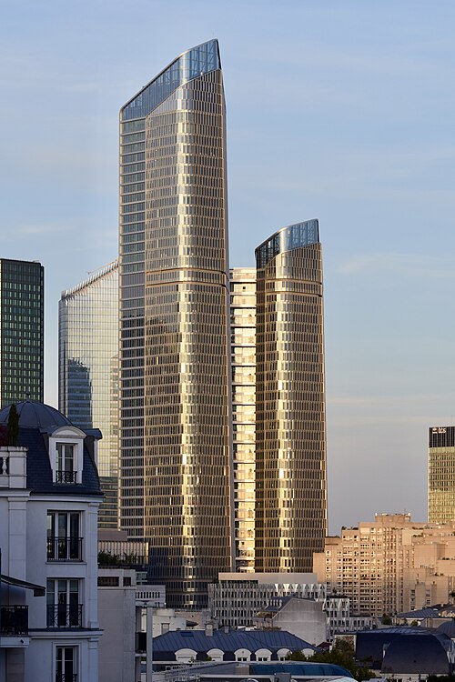The Link, Paris La Défense: A Double-Skin Glass Façade Redefining High ...