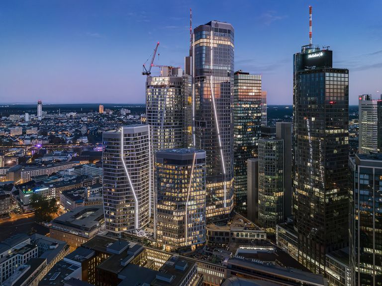 FOUR Frankfurt: Integrated Façade Systems In A Four-Tower High-Rise ...