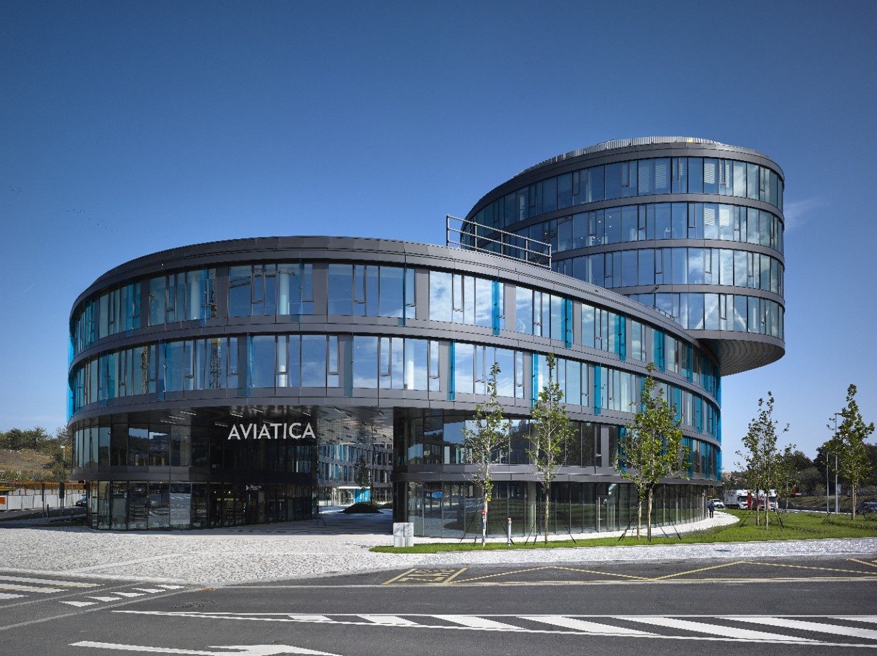 Aviatica Office Building in Prague Features High-Performance Façade ...